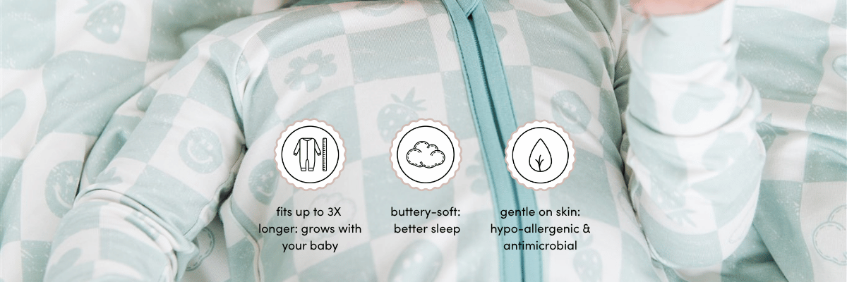 Bamboo Zippered Pajamas | Sunday Littles