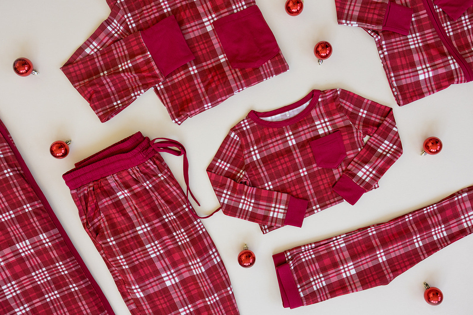 Cardinal Plaid – Sunday Littles